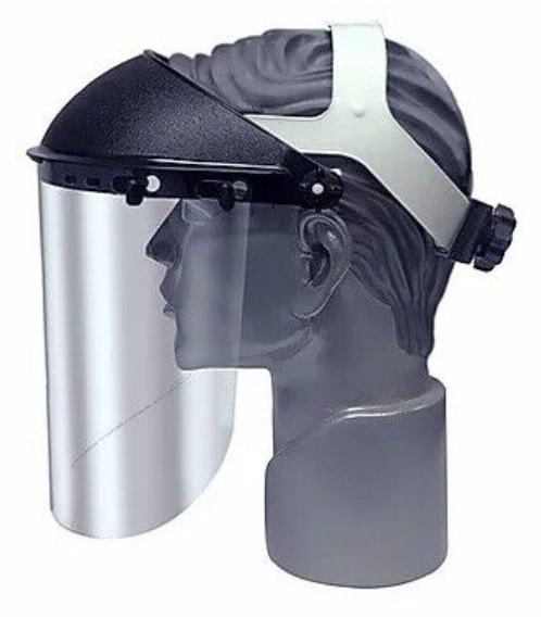 Protective Face Shield & Headband Set - B&L Cremation Systems