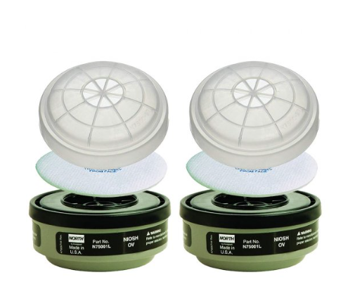 Honeywell Organic Vapor & Particulate Filter Assembly (2-Pack) - B&L ...