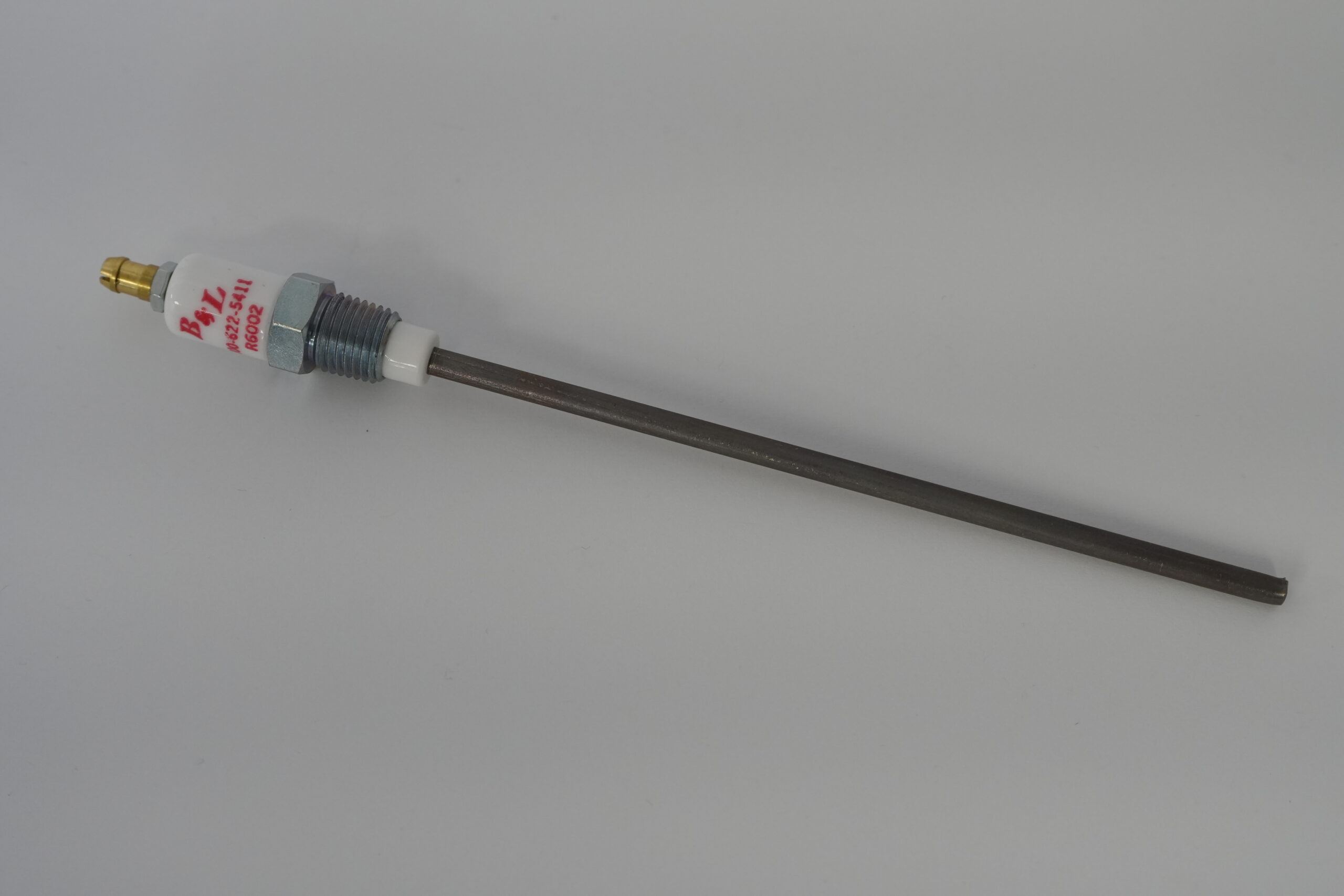 Flame Rod 1/4 NPT x 6" R6002 - B&L Cremation Systems