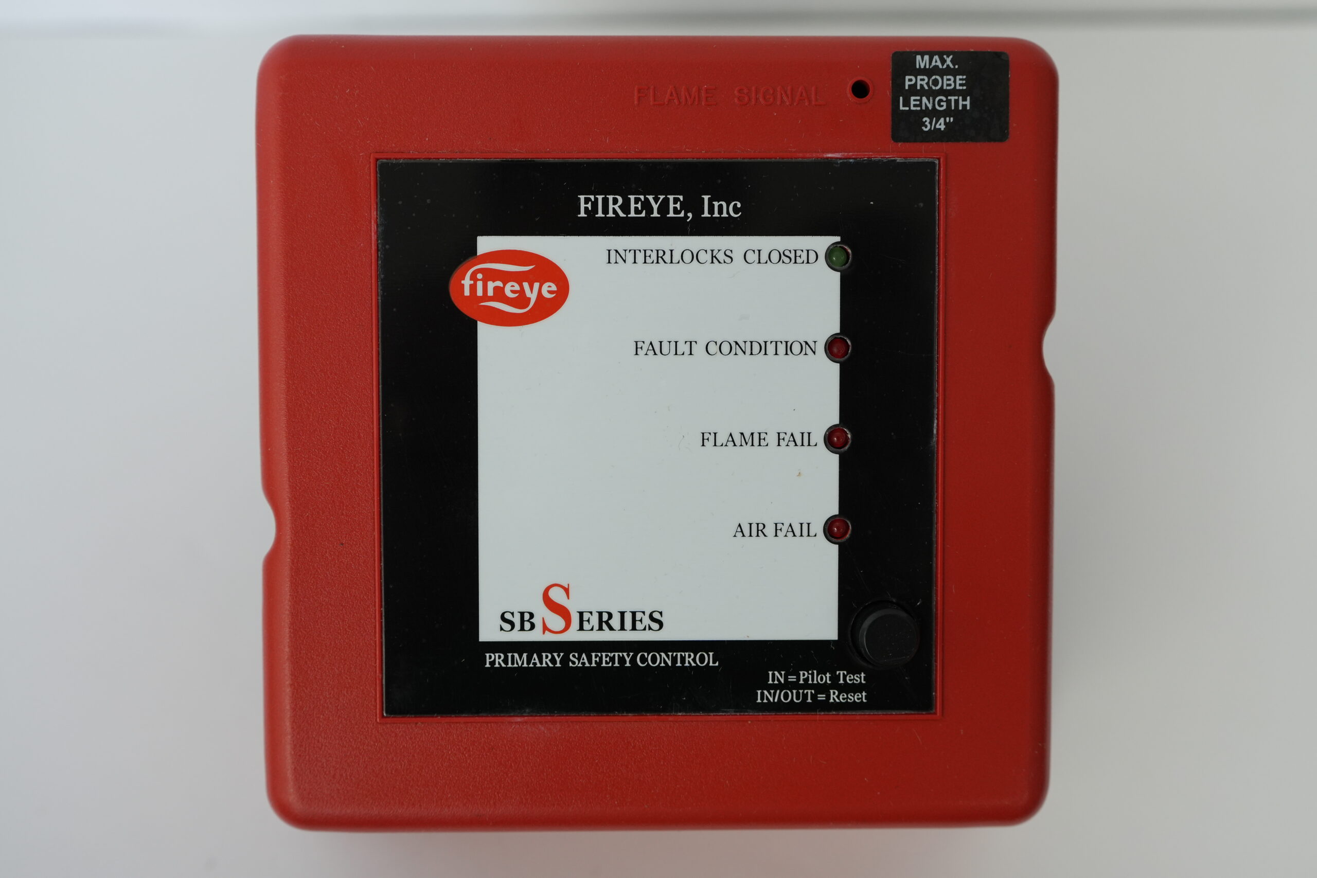 Fireye Flame Rod Flame Controller - Purge (Eclipse Veri-Flame) - B&L ...