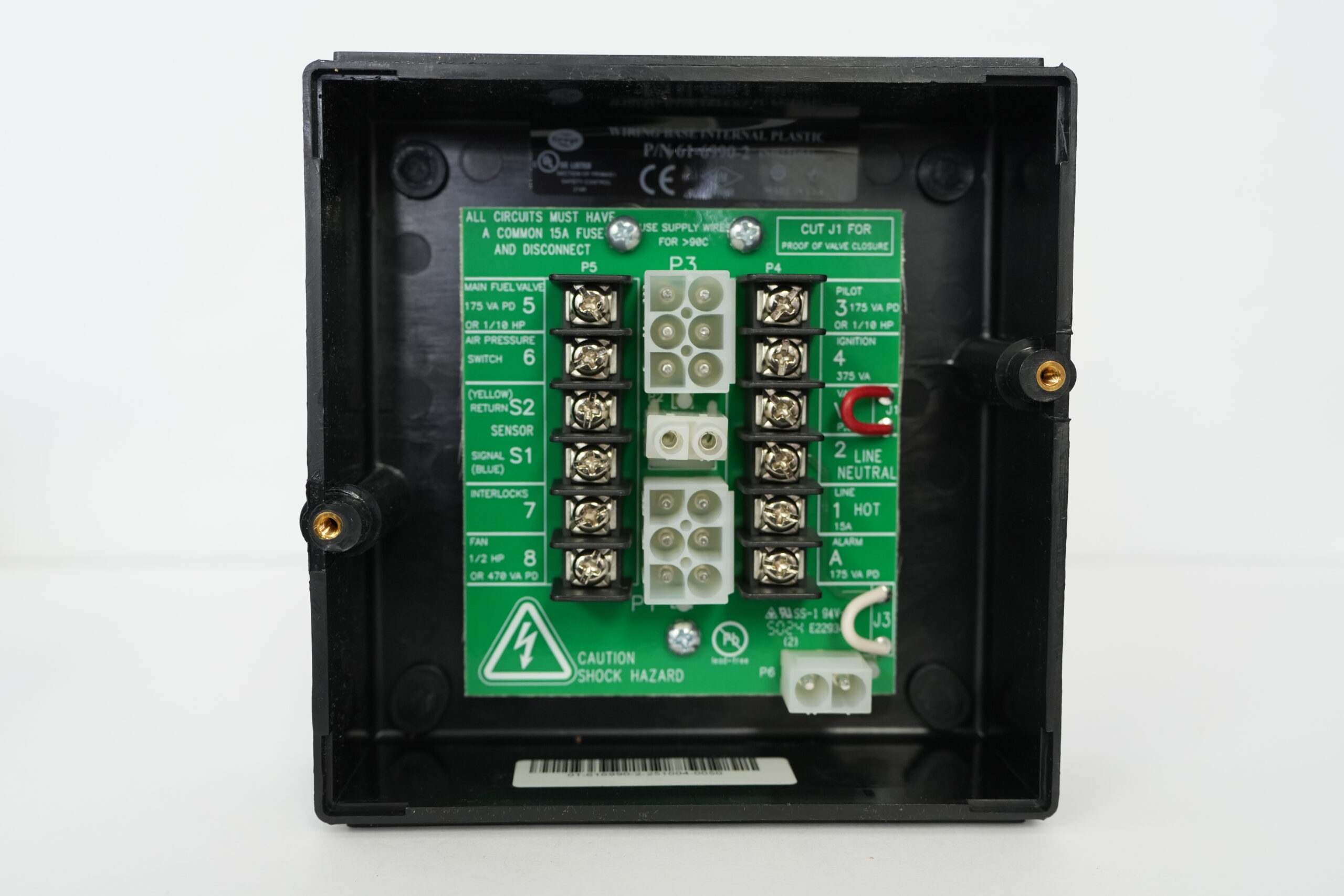Fireye Wiring Base (Replacement for Eclipse Veri-Flame Wiring Base) - B ...